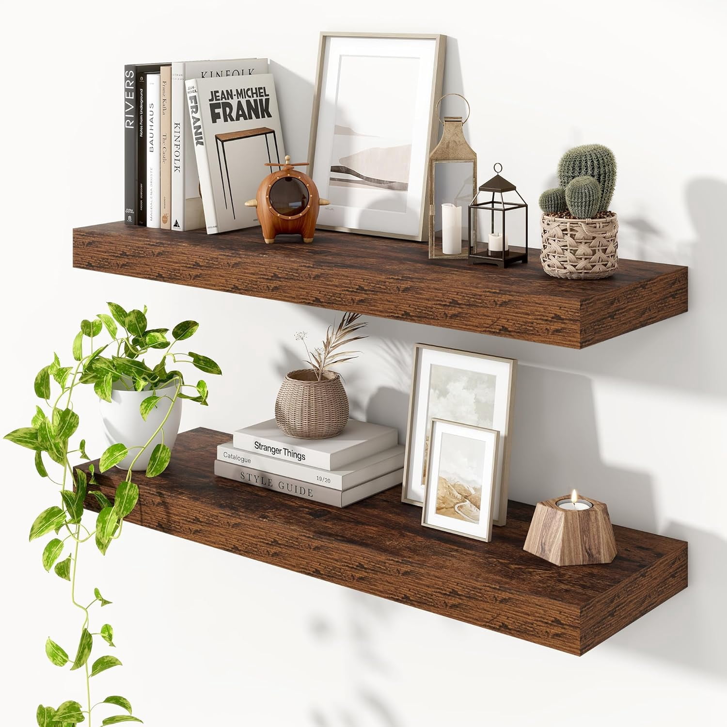 36 Inch Floating Shelves for Wall,Thicker and Deeper Wall Shelves ...