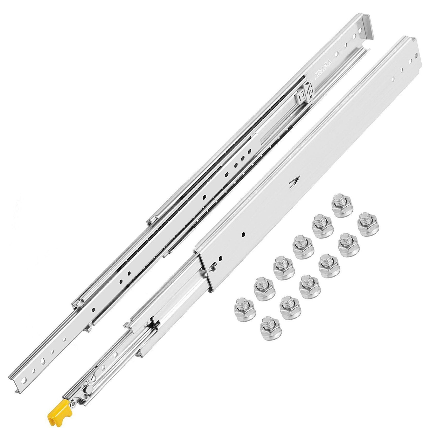 36 Inch Heavy Duty Drawer Slides - 500 lbs Capacity, Full Extension ...
