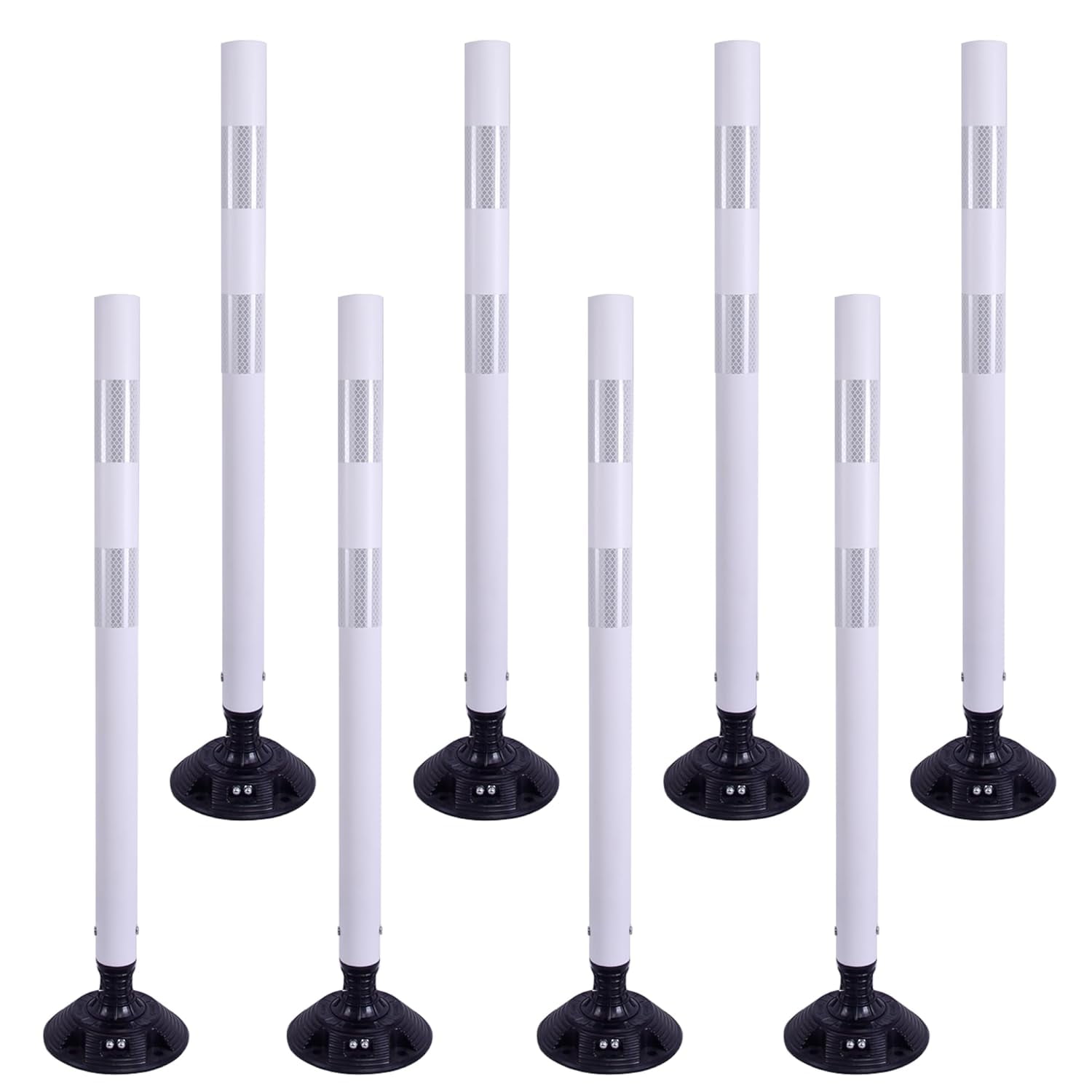 36 Inch Heavy Duty Traffic Cones 8-Pack with Spring Base - OrangeStar ...