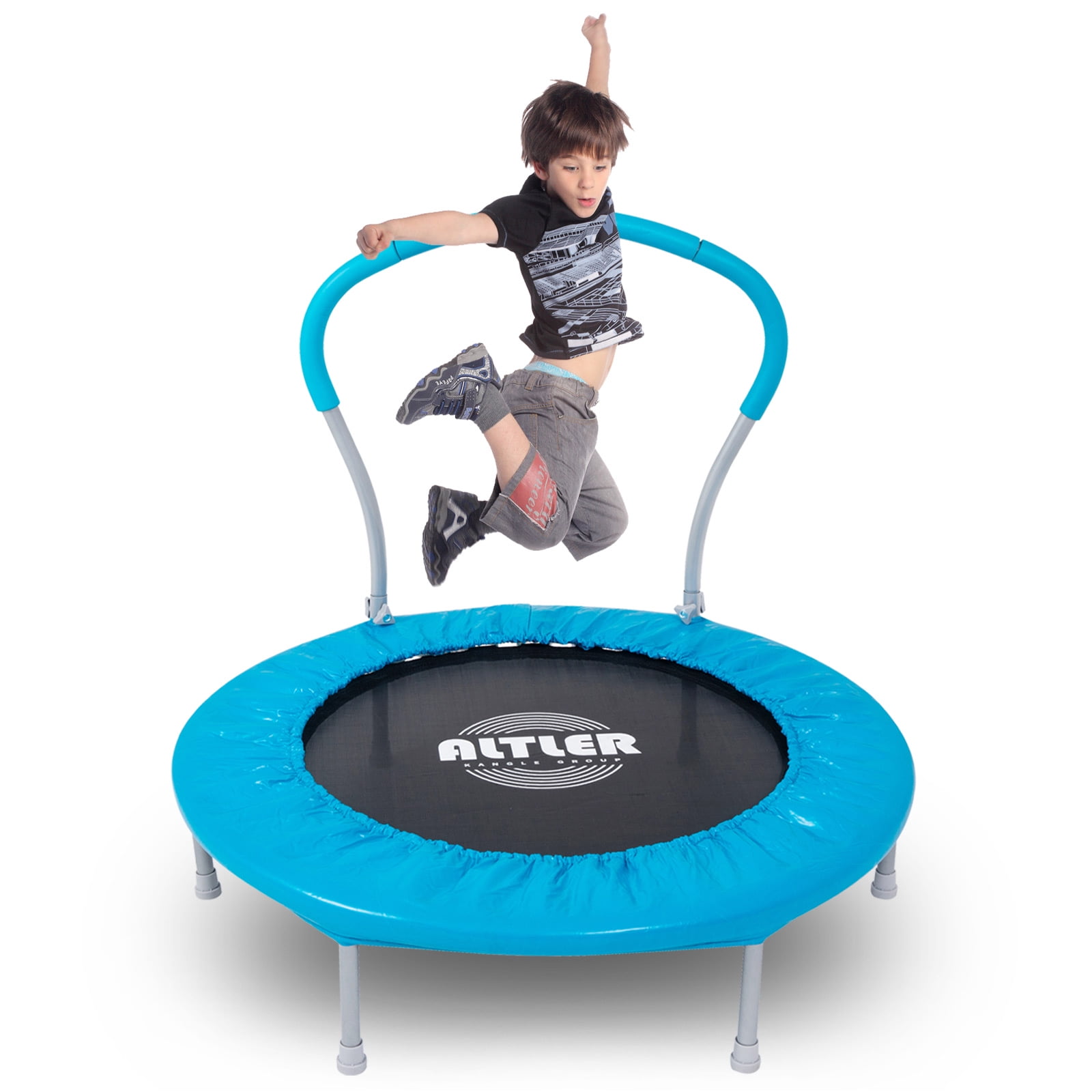 36-Inch Kids Trampoline for Toddlers, Portable Recreational Children ...