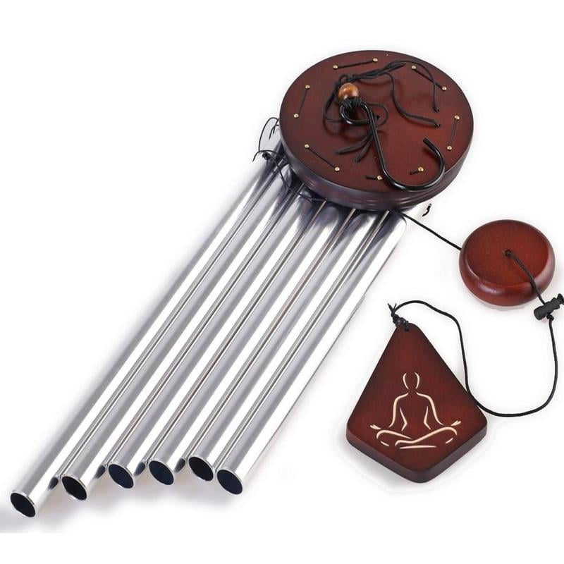 36 Inch Large Wind Chimes for Outdoor, Deep Tone Relaxing Sound, Extra ...
