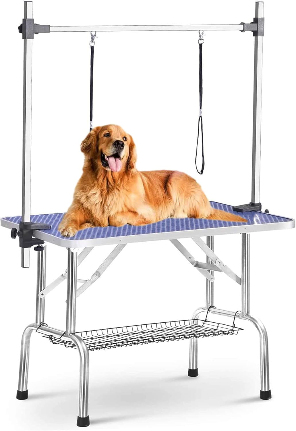36 Inch Pet Grooming Table for Large Medium Dogs, Adjustable Home Dog ...