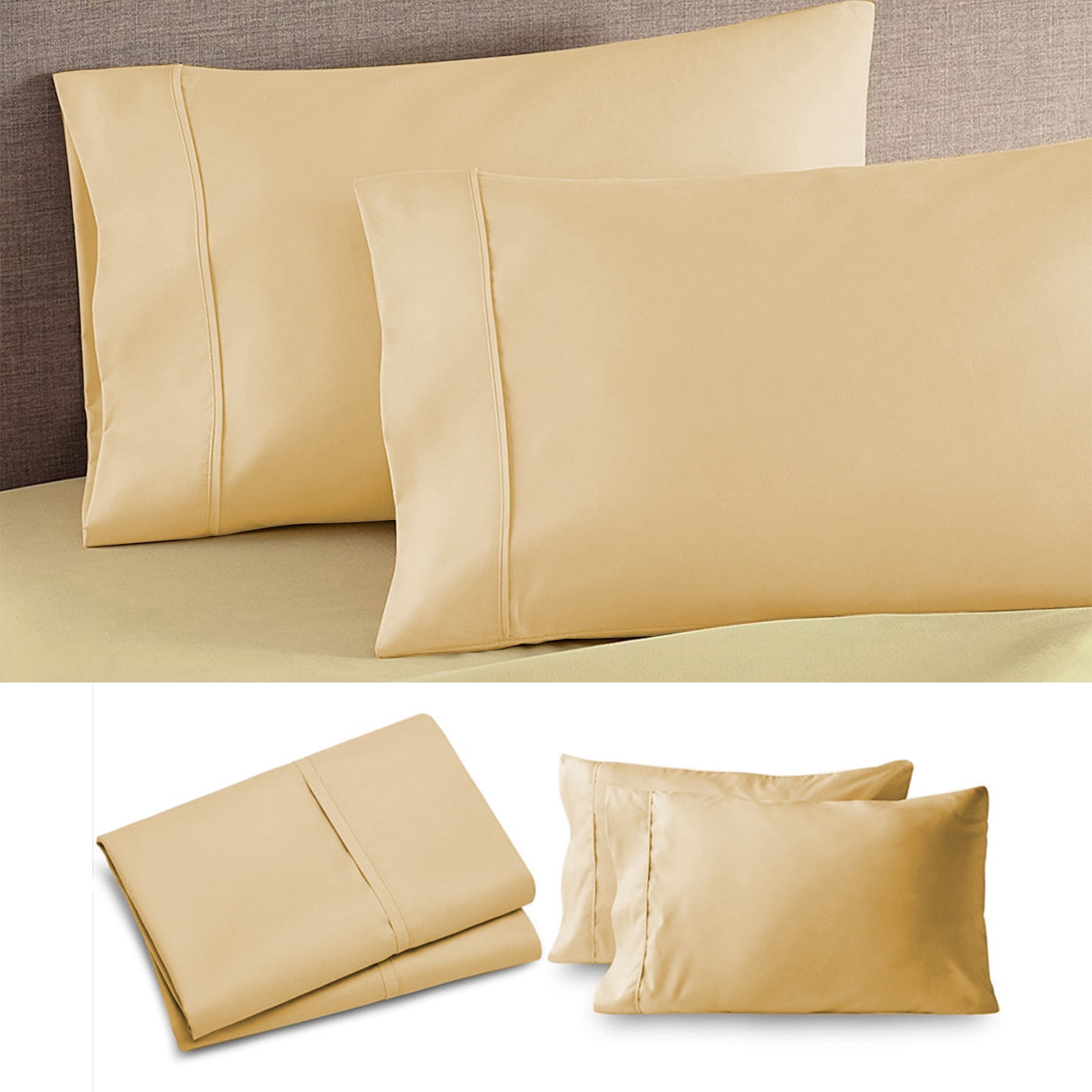 36 Inch Pillow Cases - Soft Brushed Fiber, Shrink and Fade Resistant ...