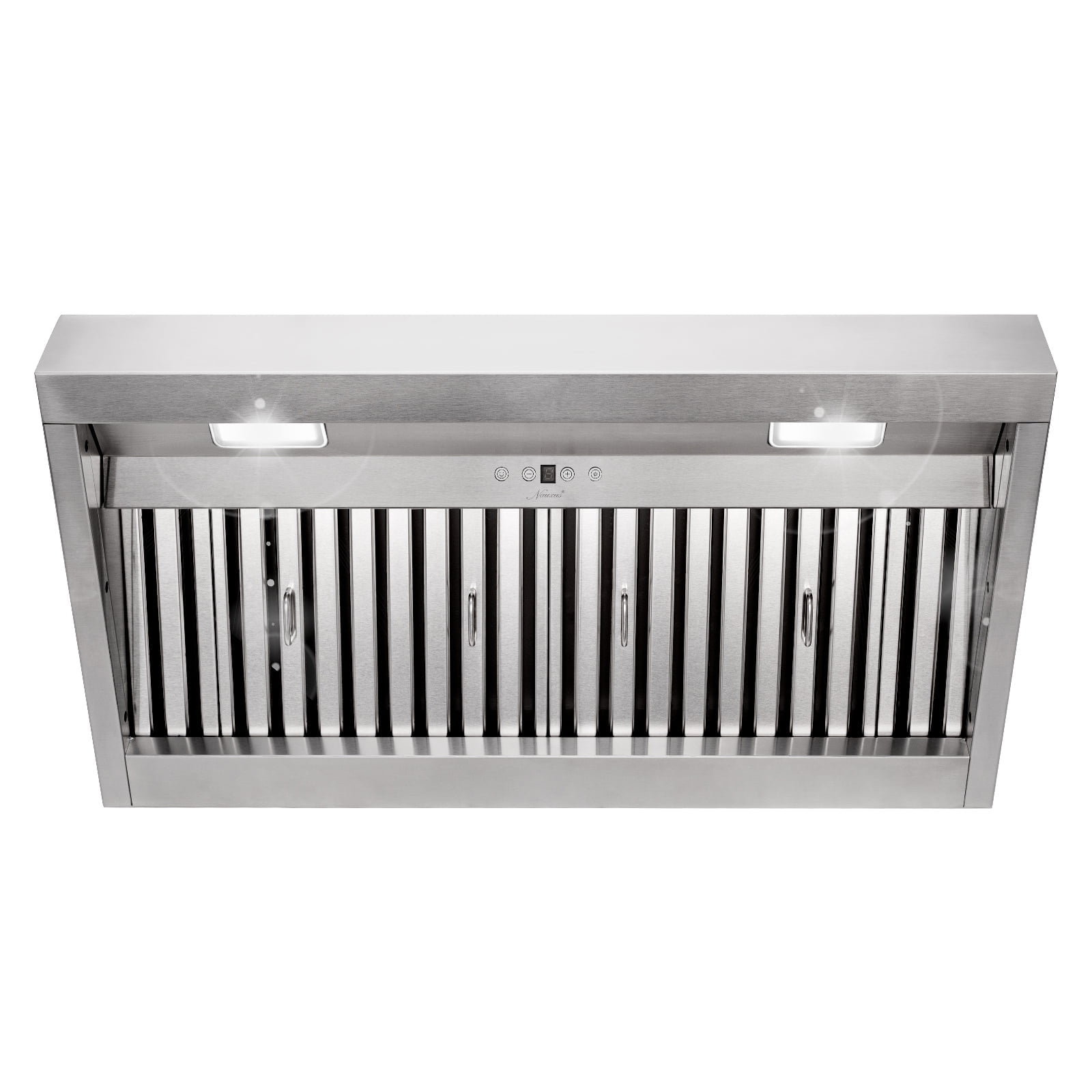 Akicon 36 Inch Range Hood Insert, Stainless Steel 6" Ducted Insert ...