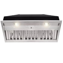 Akicon 36 Inch Range Hood Insert, Stainless Steel 6" Ducted Insert ...