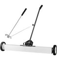36-Inch Telescoping Magnetic Sweeper with 2 Wheels, Adjustable Long ...