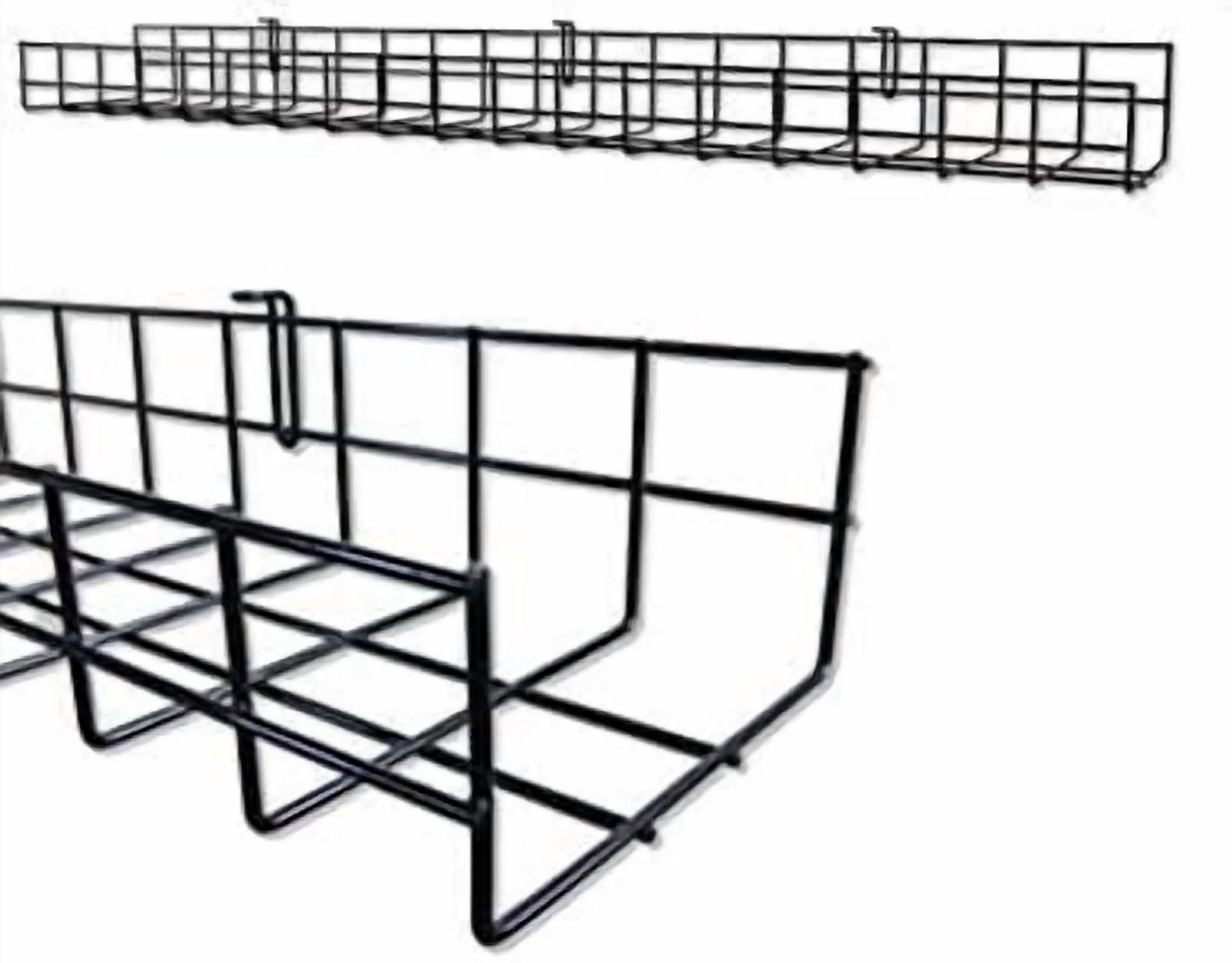 36 Inch Under Desk Cable Organizer Tray - Walmart.com