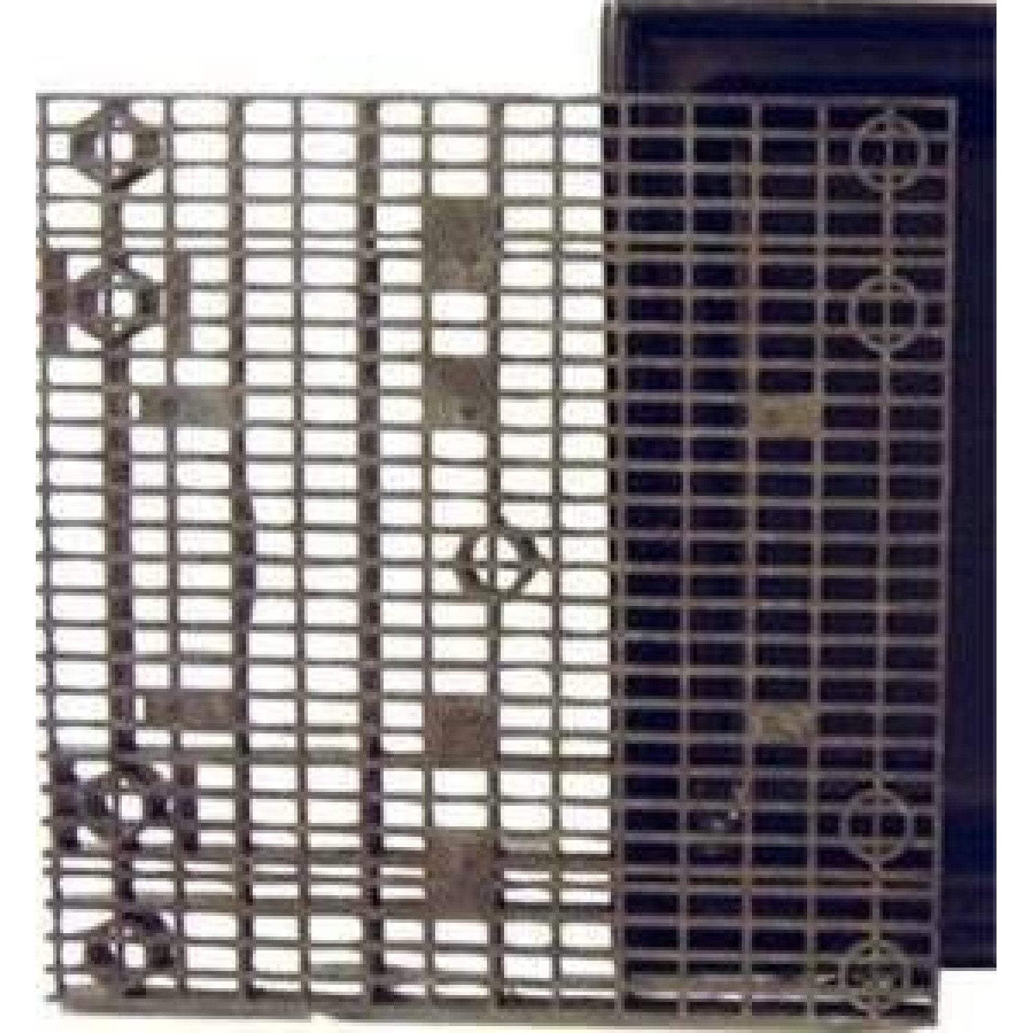 36 Inch x 36 Inch x 2 Inch Heavy Duty Plastic Grate - For Pond and ...