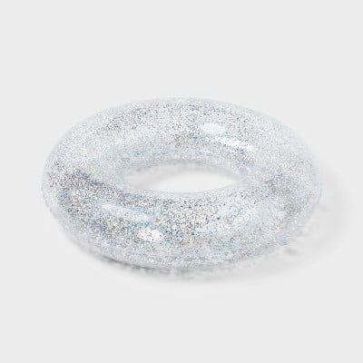 36" Inflatable Glitter Swim Tube - Walmart.com