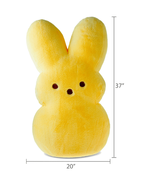 36" Jumbo Plush Peep -YELLOW- Extra Soft & Adorable Stuff - Walmart.com
