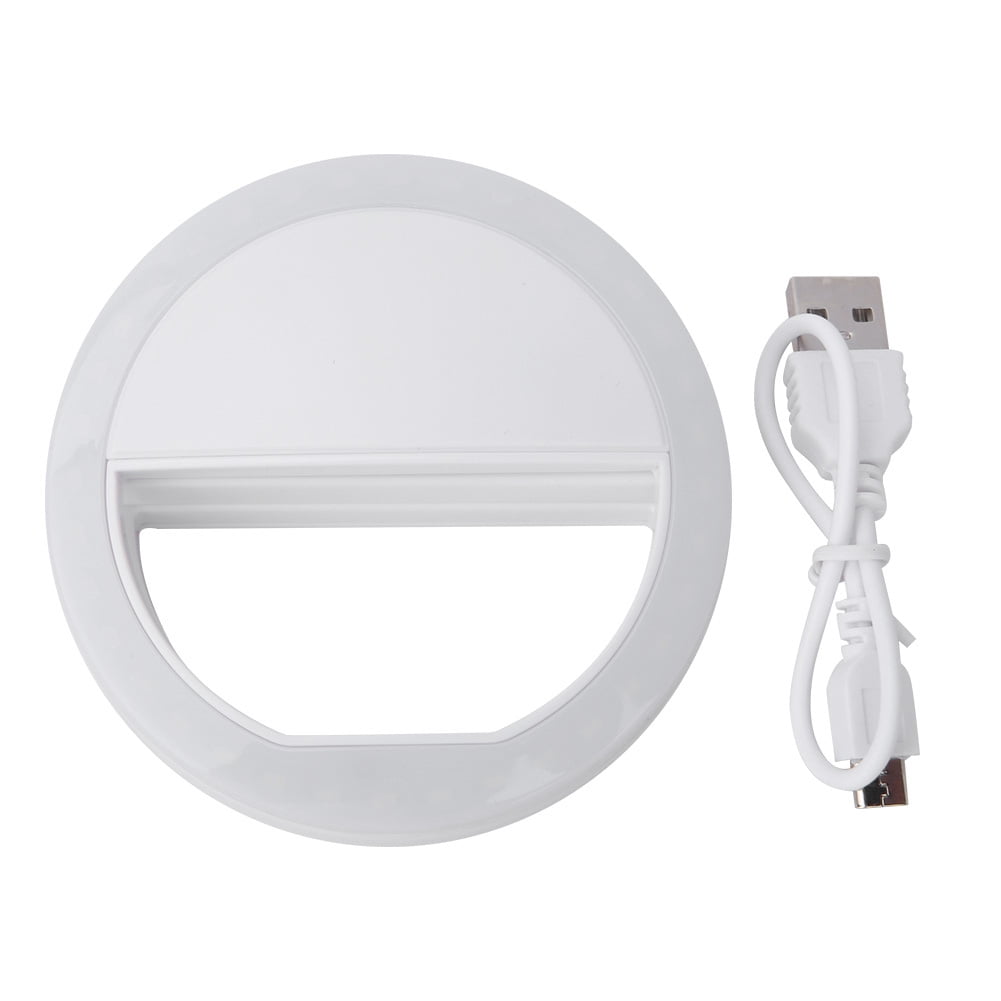 36 LED Ring Filling Light 5600K 3 Levels Dimmable for Mobile Phone ...
