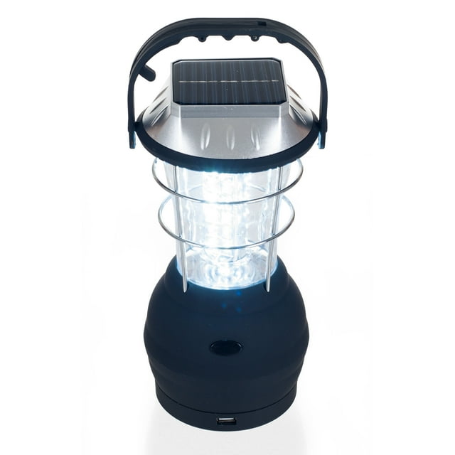 36 LED Solar and Dynamo Powered Camping Lantern by Whetstone - Walmart.com