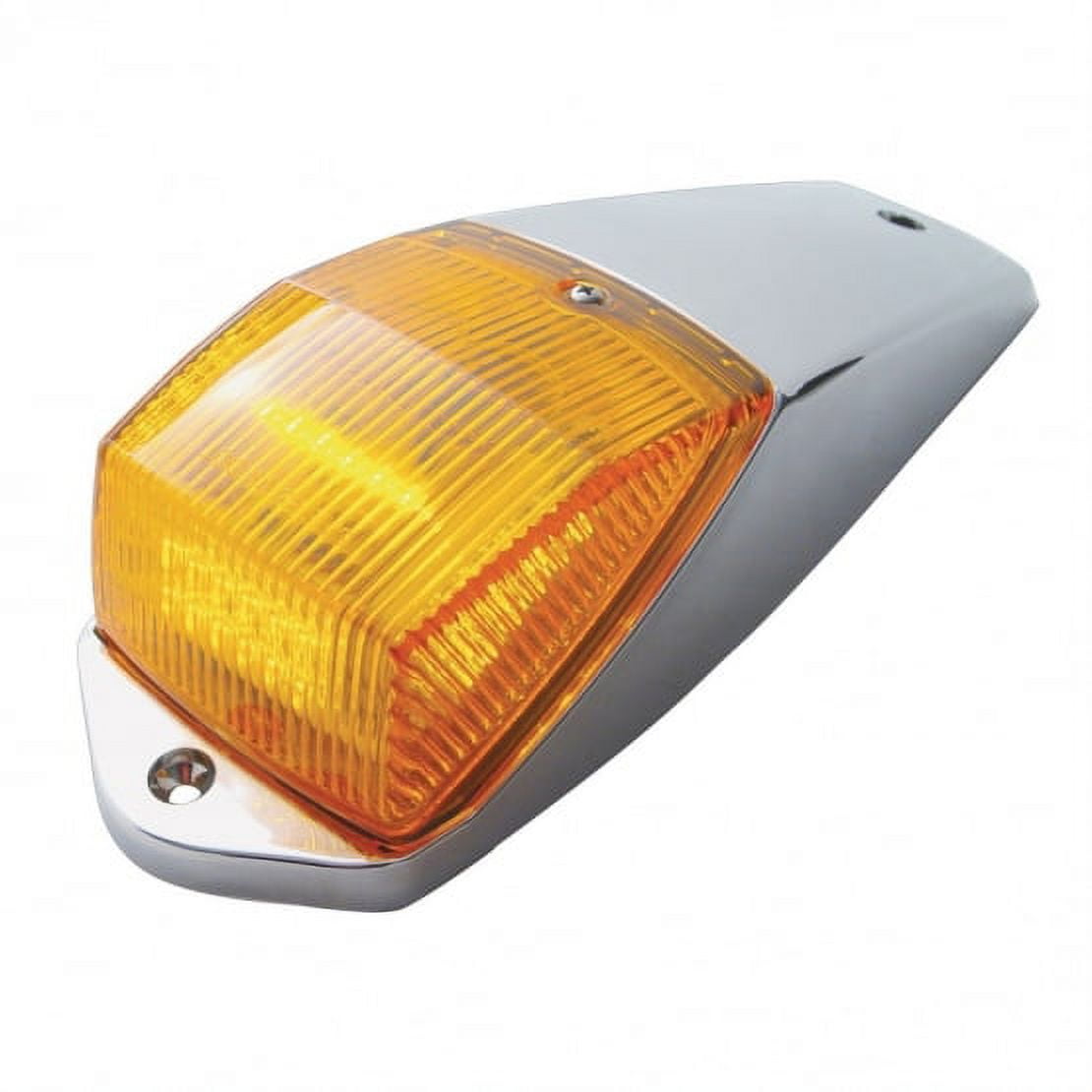 36 LED Square Cab Light Amber LED/Amber Lens Peterbilt Fits Kenworth ...