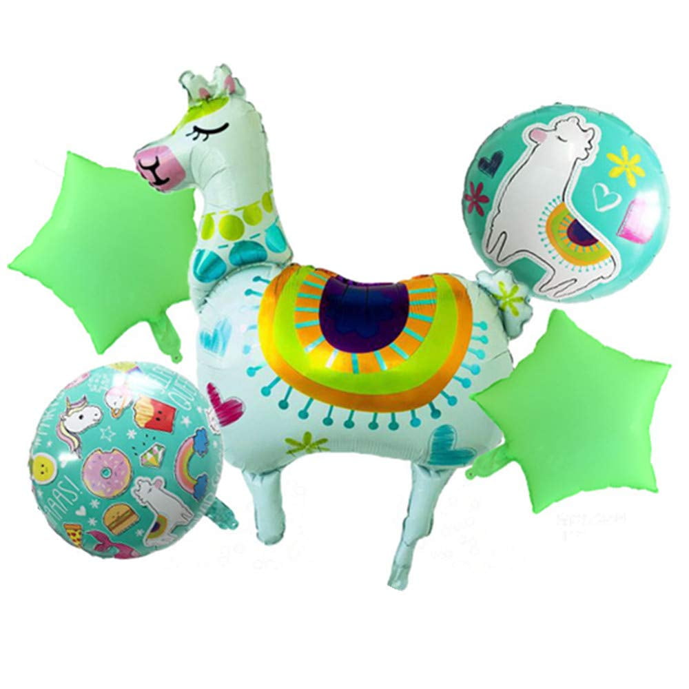 36" Large Llama Balloons Set for Llama Party, Llama Decor, Llama Party ...