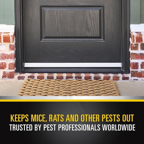 36" Low-Profile Door Sweep, Aluminum 2-Pack – Seals Out Rodents & Pests ...