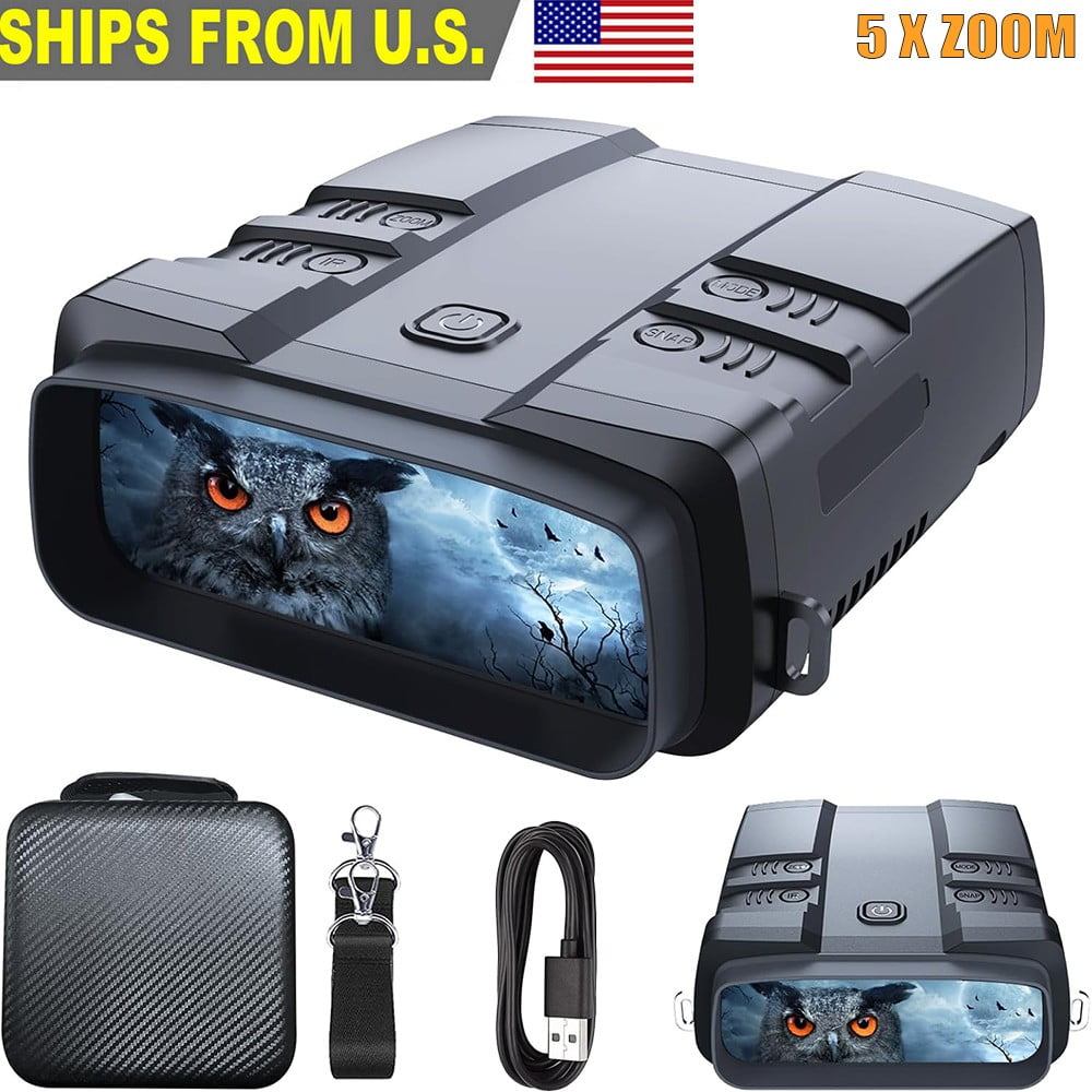 36 MP 4K UHD Night Vision Goggles Infrared Tactical Large Screen ...