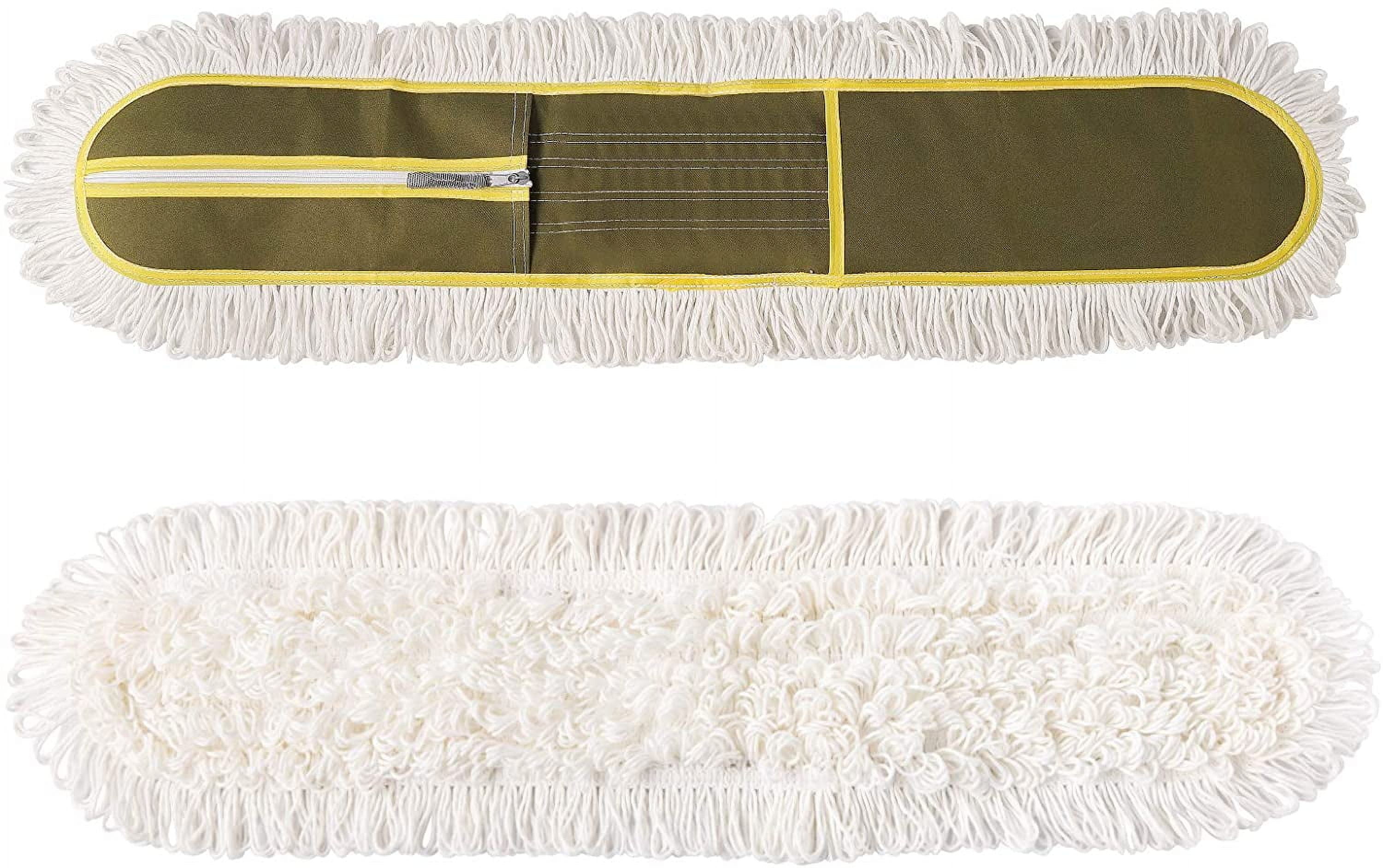 36" Microfiber Mop Pads 2 Pieces Just Fit Industrial Dust Mop ...