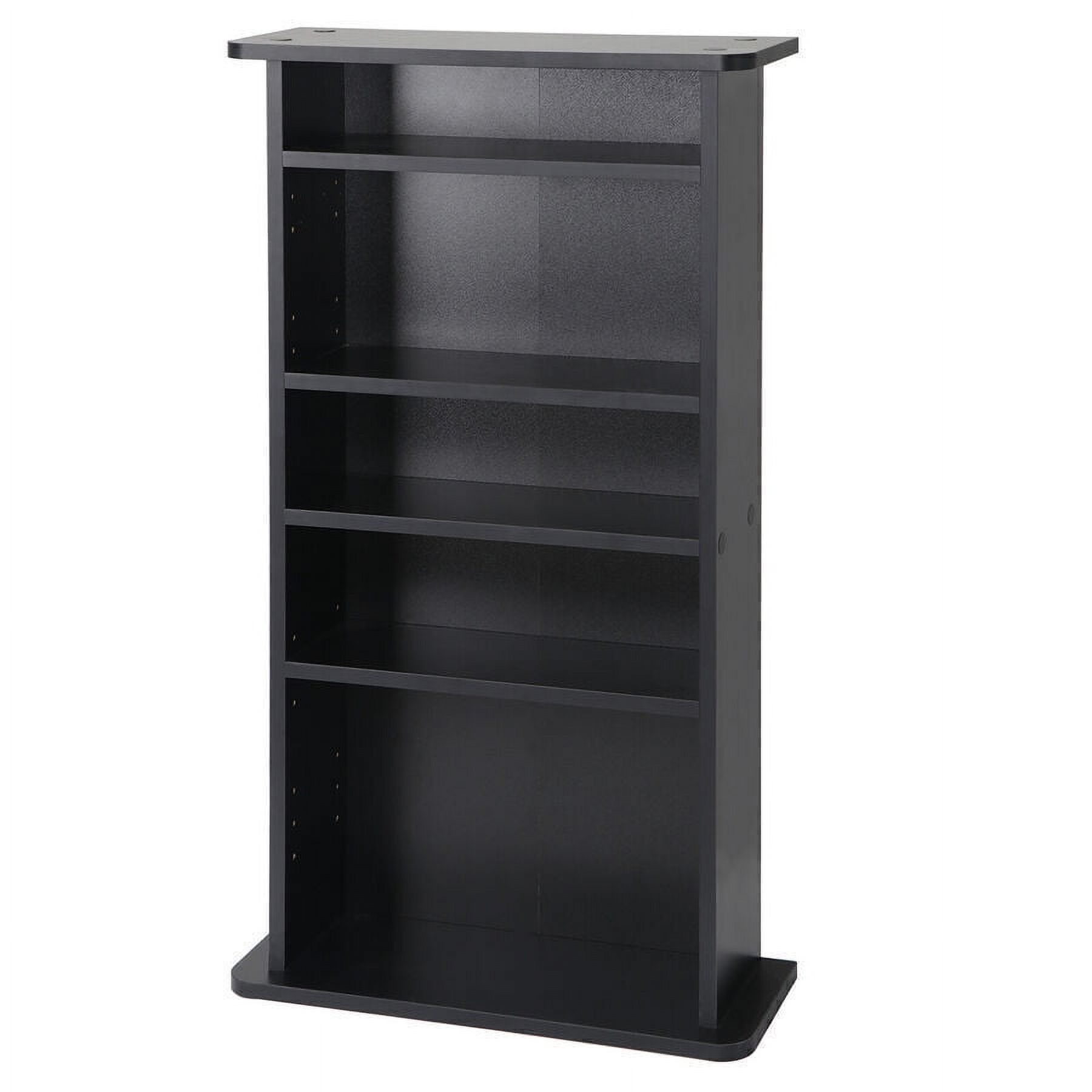 Segawe 36" Multimedia Storage Cabinet, Media Storage Cabinet, Black ...