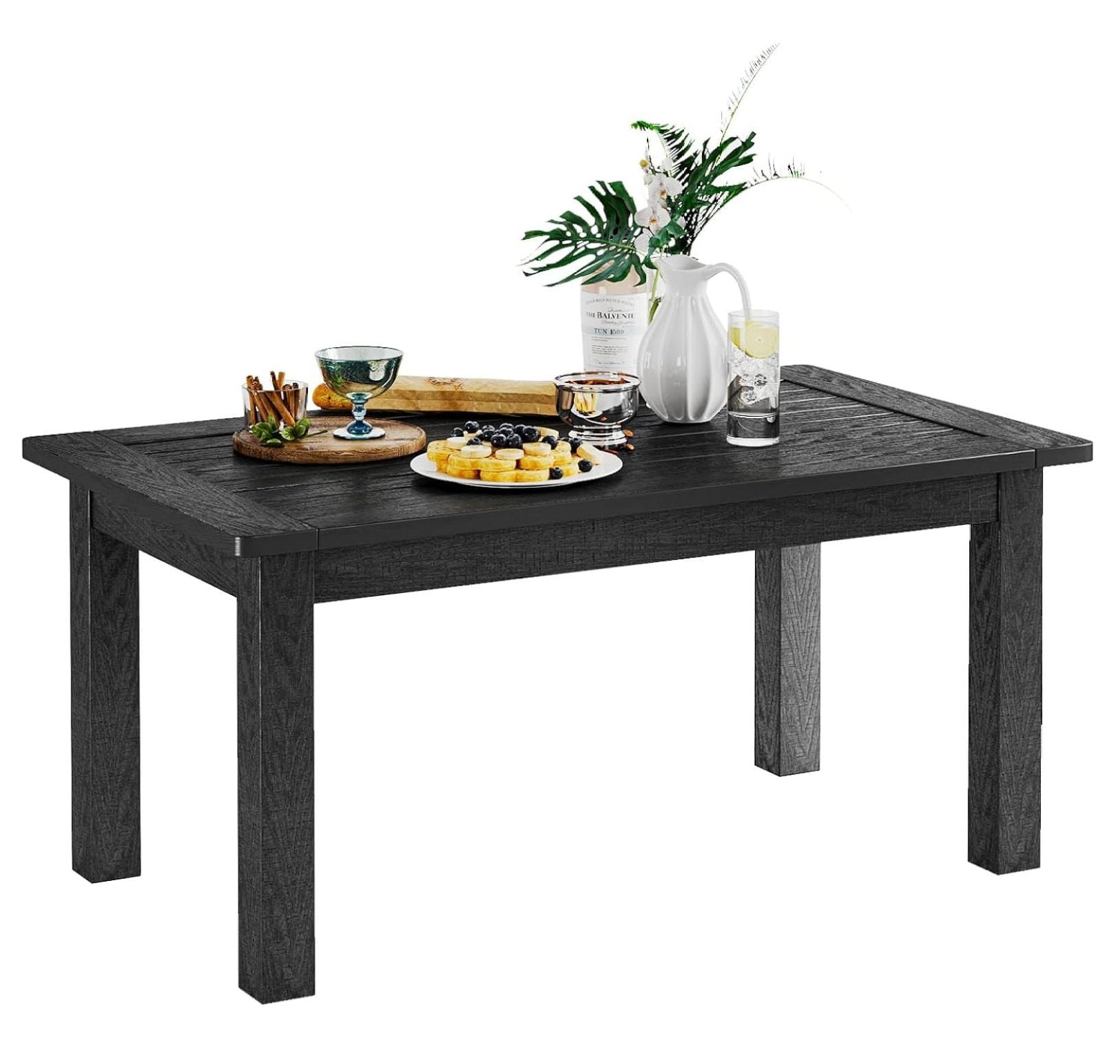 36" Outdoor Coffee Table, Weatherproof HIPS Patio Coffee Tables for ...