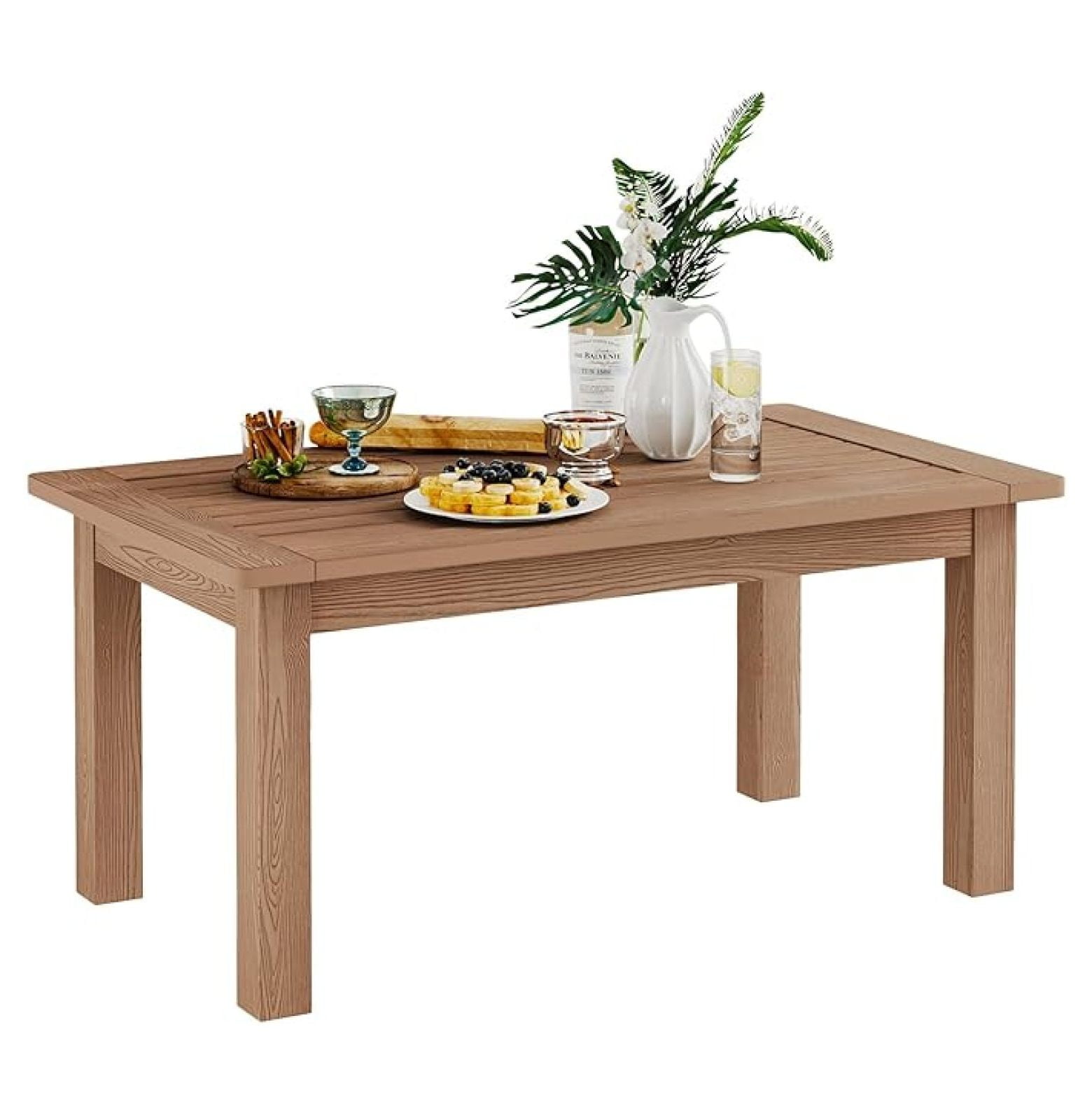 36" Outdoor Coffee Table, Weatherproof HIPS Patio Coffee Tables for ...