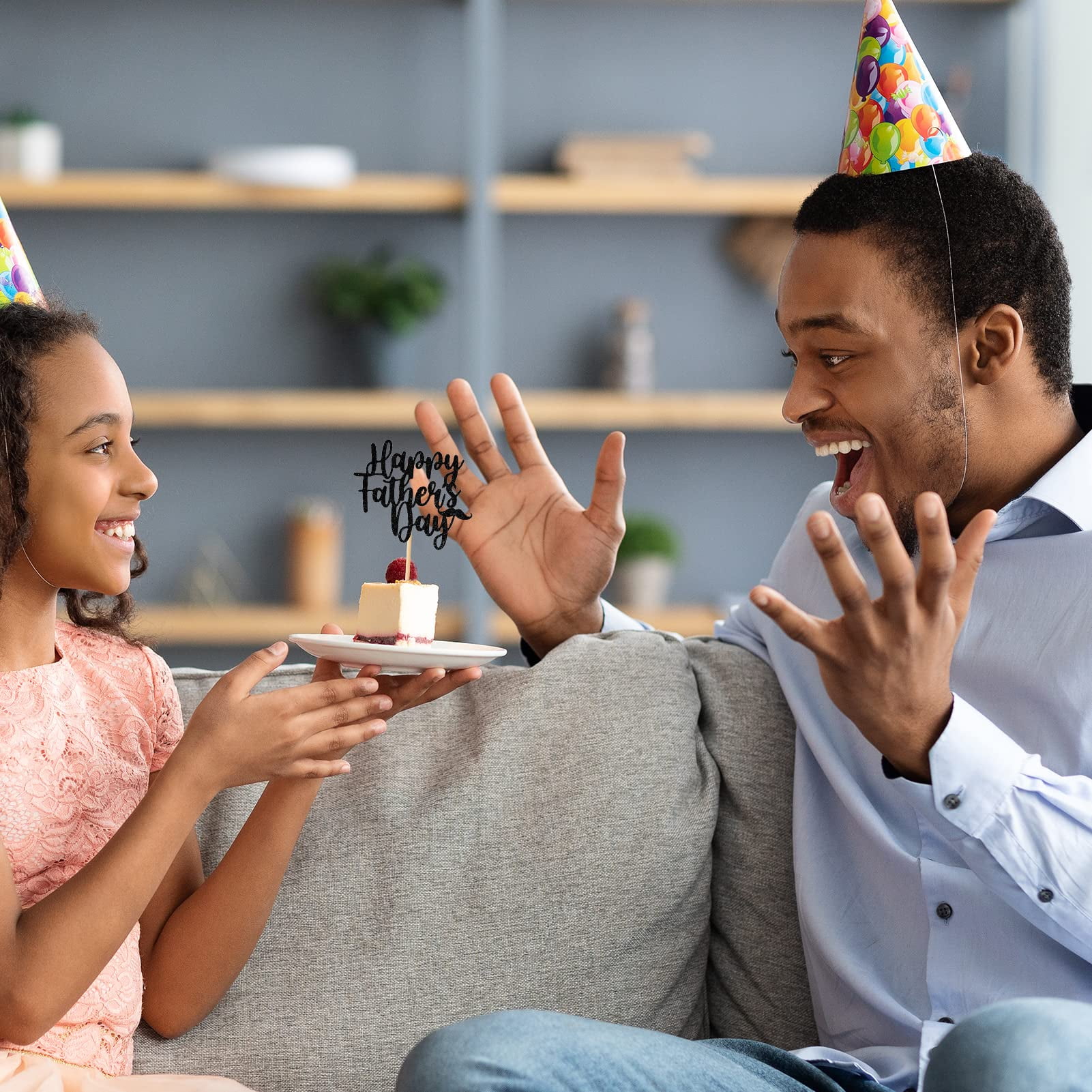 36 PCS Happy SCH4 Father's Day Cupcake Toppers with Cupcake Picks Food ...