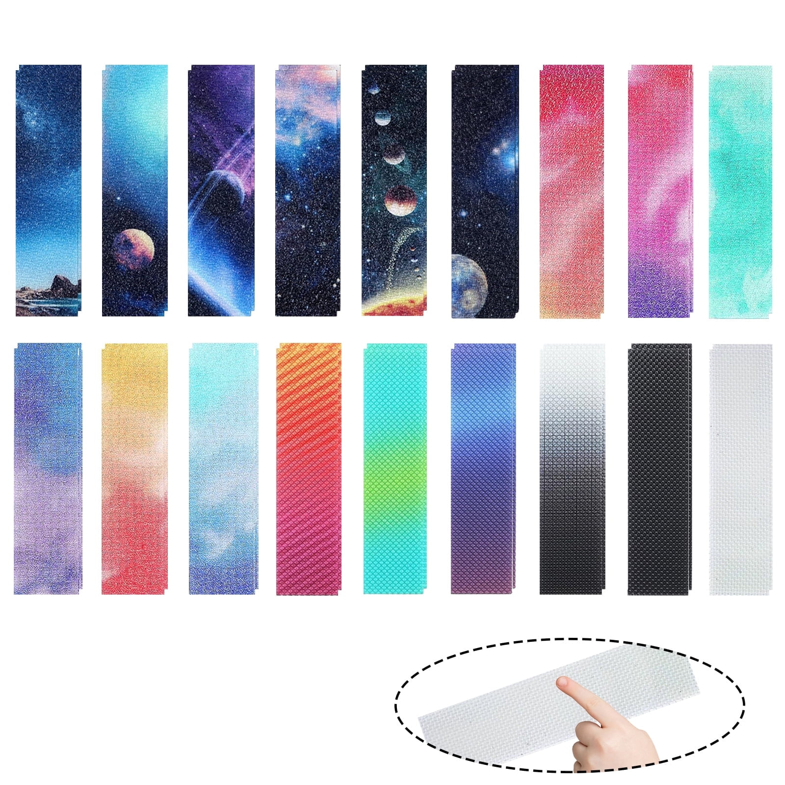 36 PCS Unique Calm Strips Sensory Stickers for Anxiety Relief Items ...