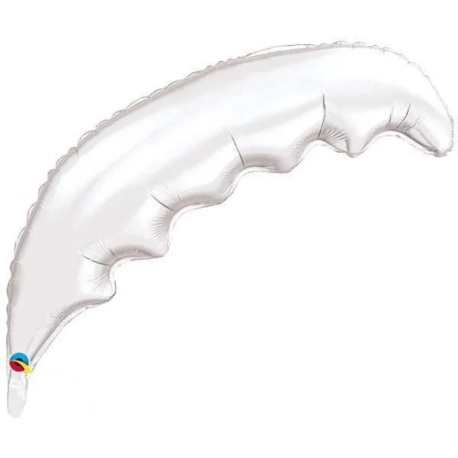 36" PEARL White PALM FROND Balloon Large Shape Foil Mylar Balloon Party ...
