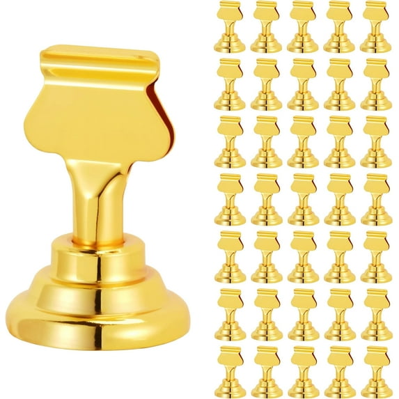 36 PK Place Card Holders 1.7 inches Table Card Holder Steel Card ...