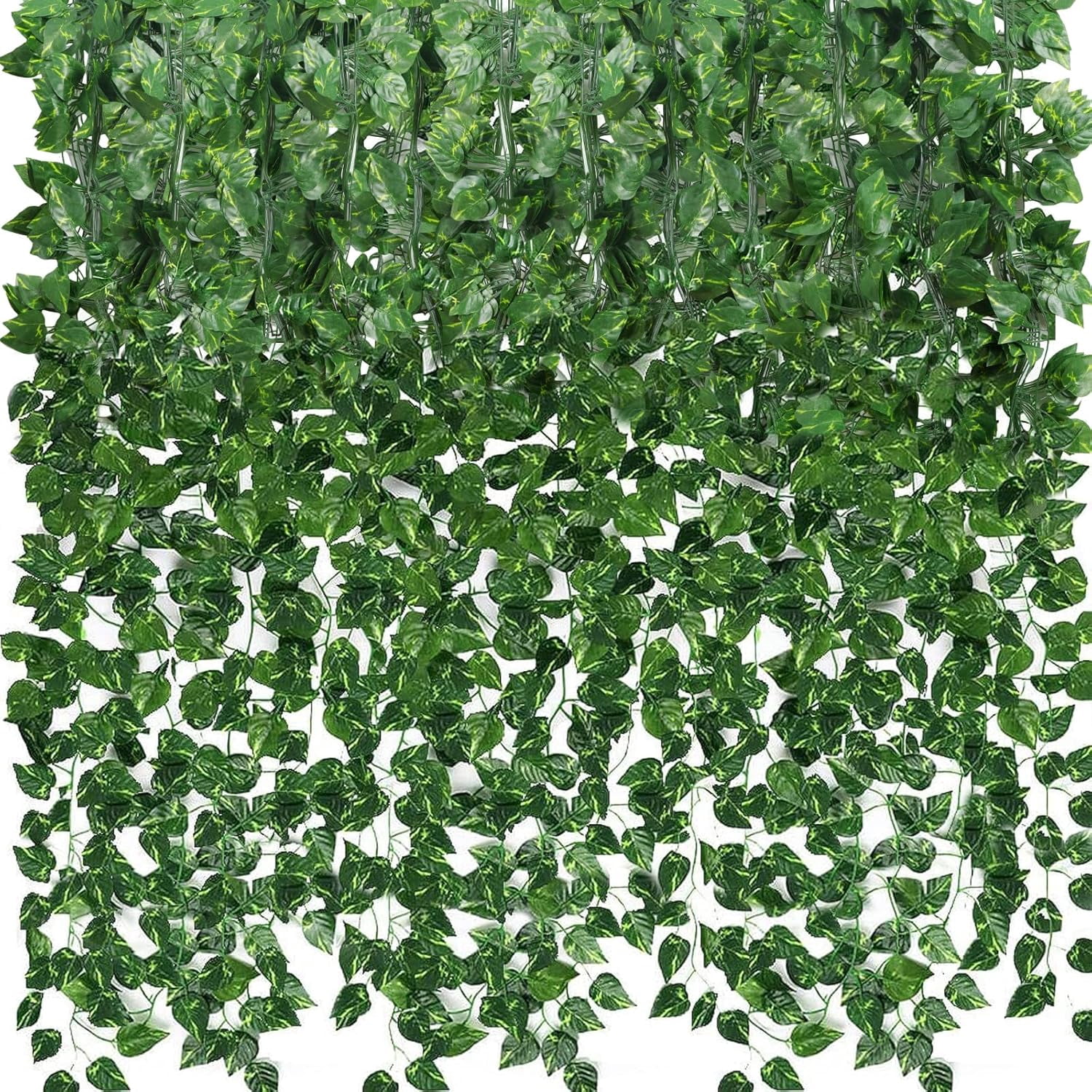 36 Pack 259ft Artificial Ivy Greenery Garland, Fake Vines Hanging ...
