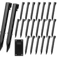 36 Pack 9.8 Inch Heavy Duty Plastic Landscape Edging Anchoring Stakes ...