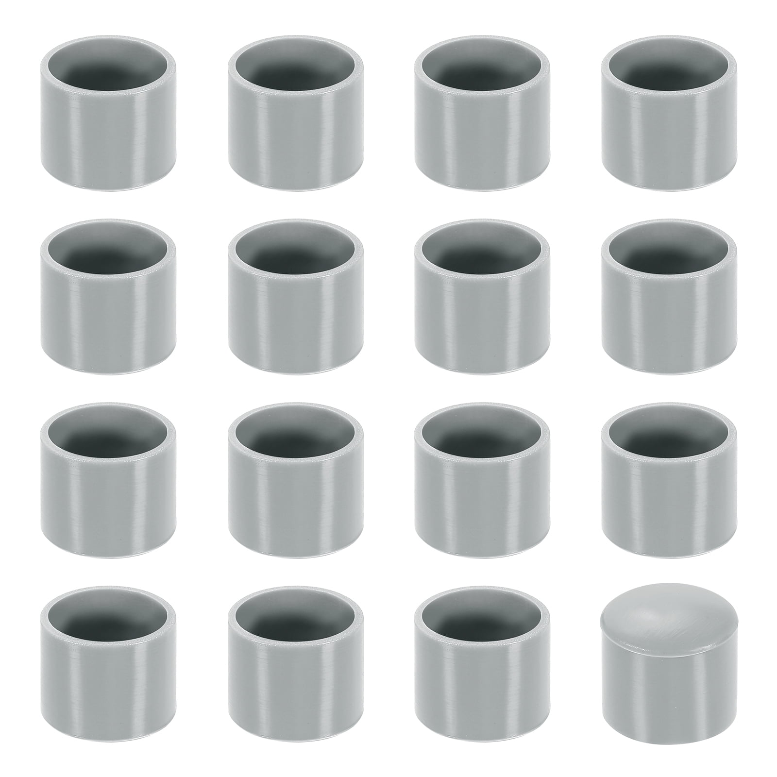 36 Pack Chair Leg Caps, 16mm (5/8 Inch) Non-Slip Chair Leg Tips, Grey ...