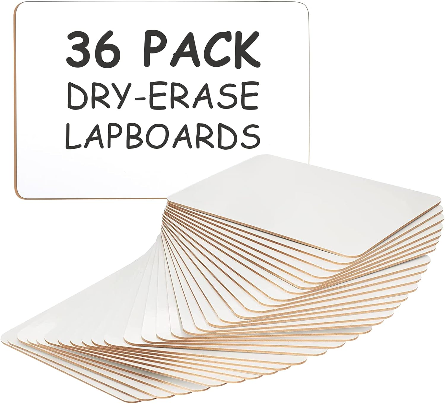 36 Pack Dry Erase Boards, Small White Board, 12 x 9 Inches Double Sided ...
