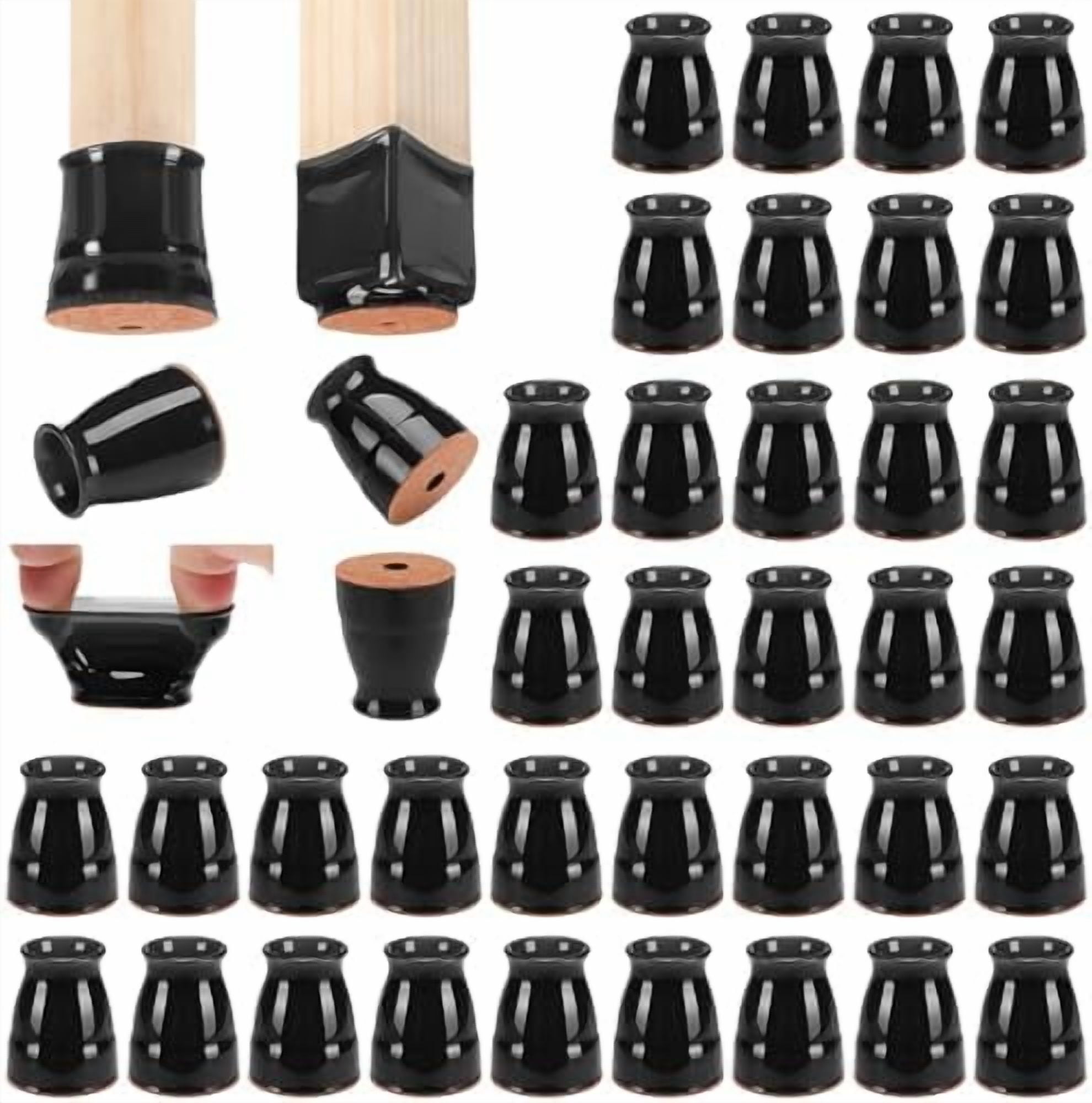 36 Pack Extra Small Chair Leg Floor Protectors for Hardwood Floors ...