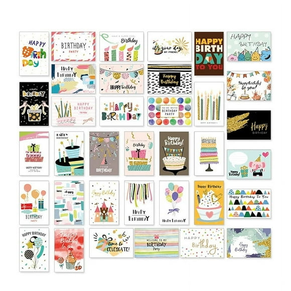 Birthday Card Packs in Greeting Card Packs - Walmart.com
