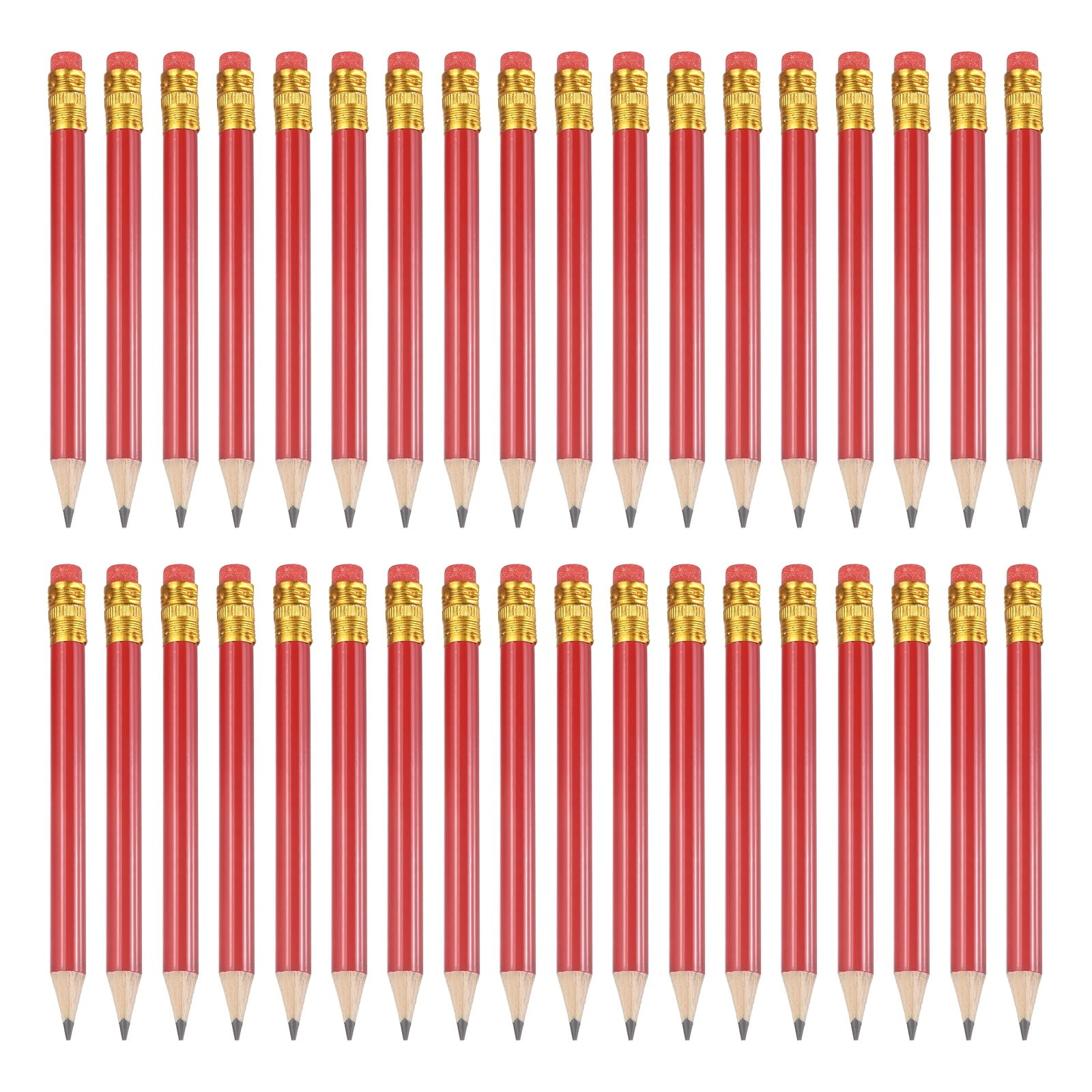 36 Pack HB Pencils, 4inch Short Wood Graphite Pencils Thick Portable ...