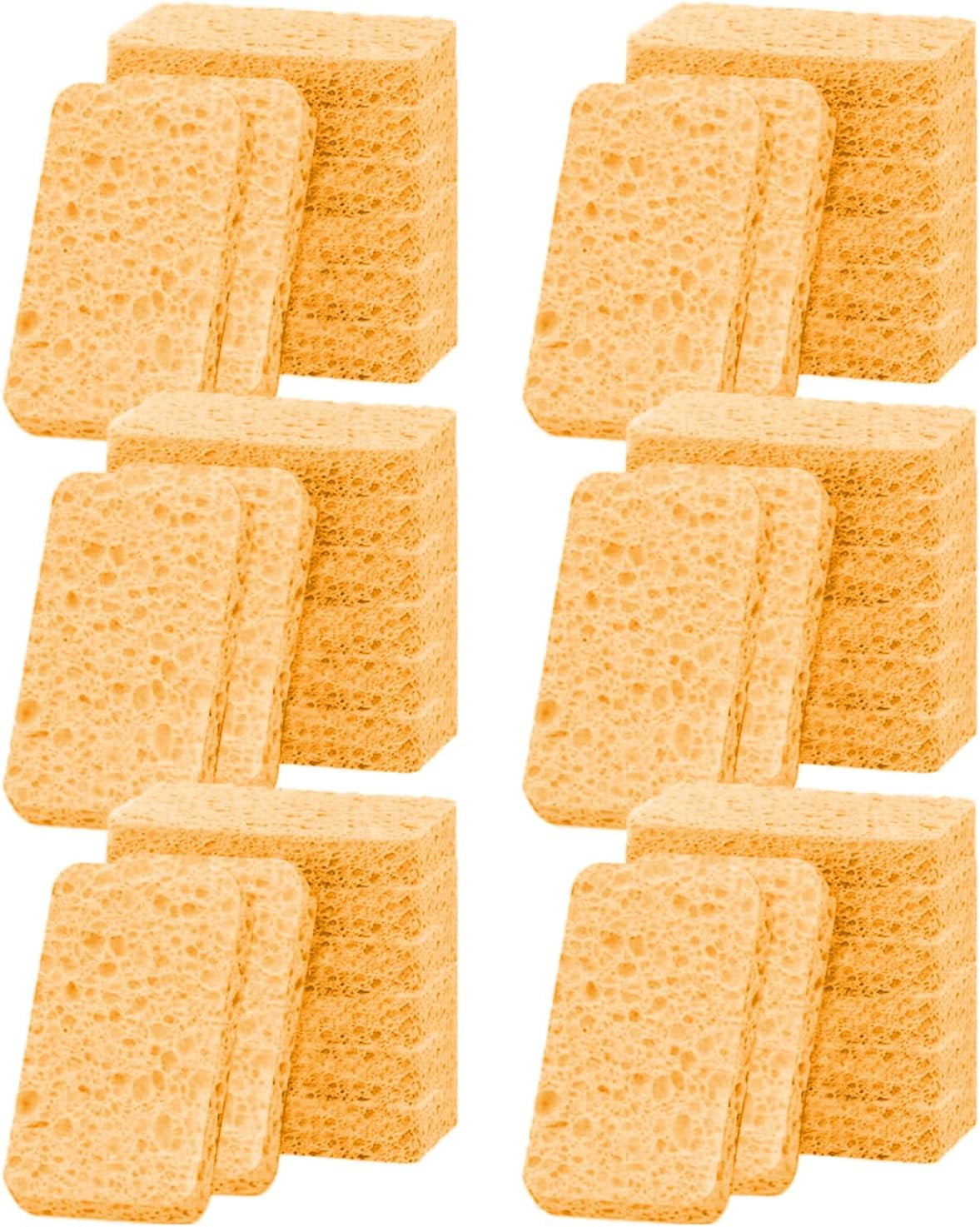 36 - Pack Non-Scratch Scrub Sponges - Sponge for Dishes and Washing ...