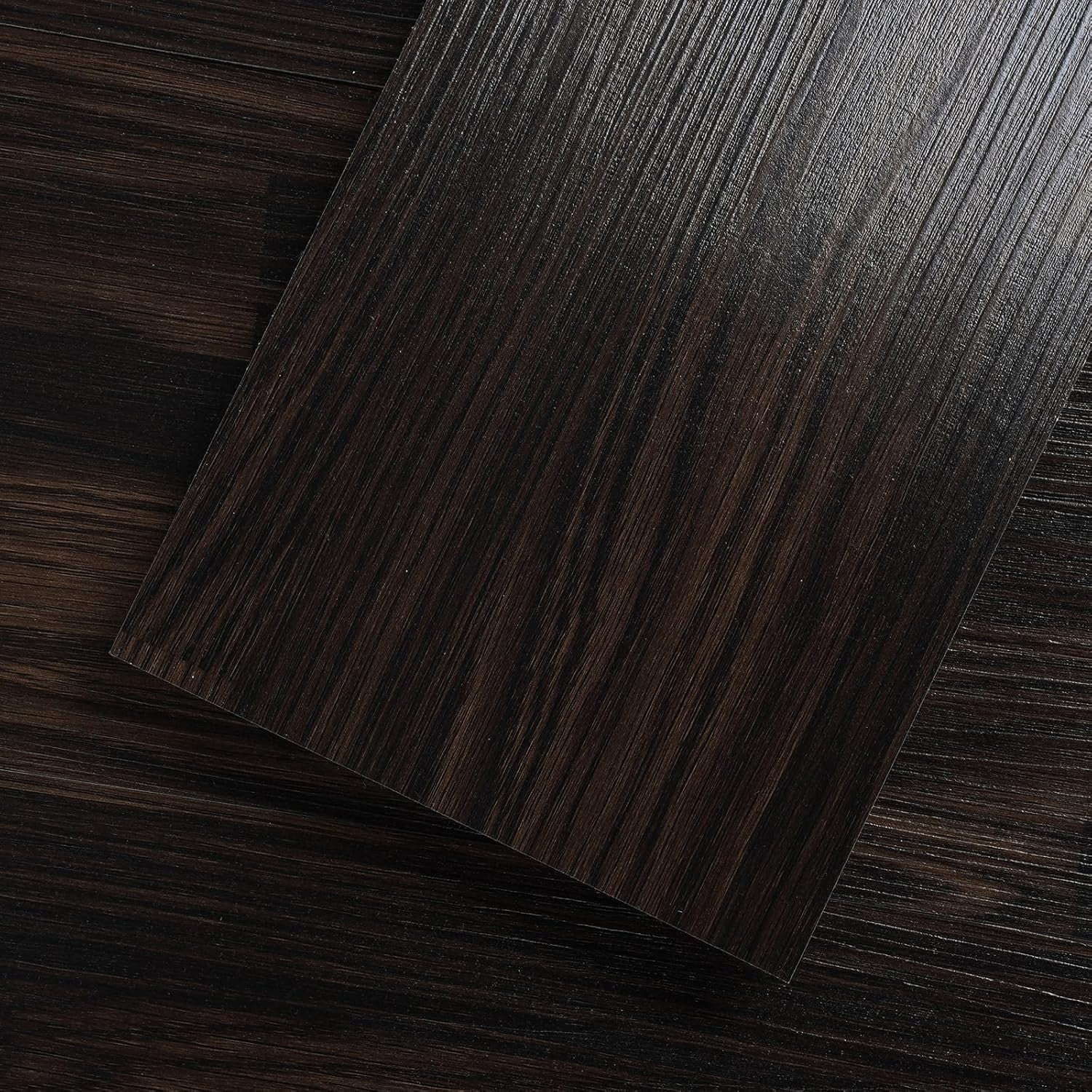36-Pack Peel and Stick Vinyl Flooring - Self-Adhesive Waterproof Vinyl ...