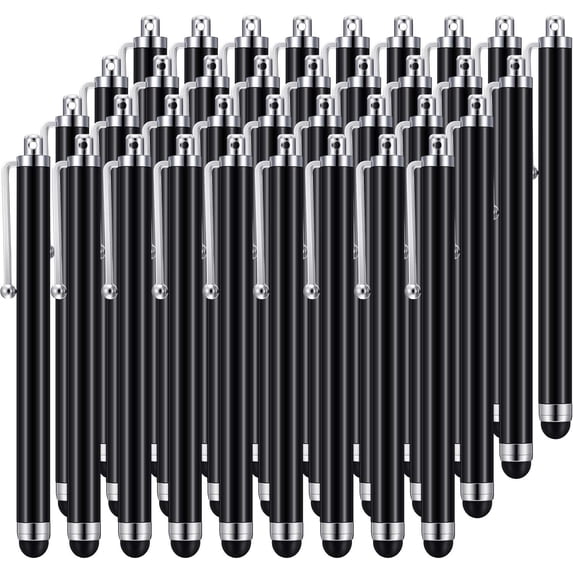 36 Pack Stylus Pens for Touch Screens, Bulk Classroom Pack with Soft ...