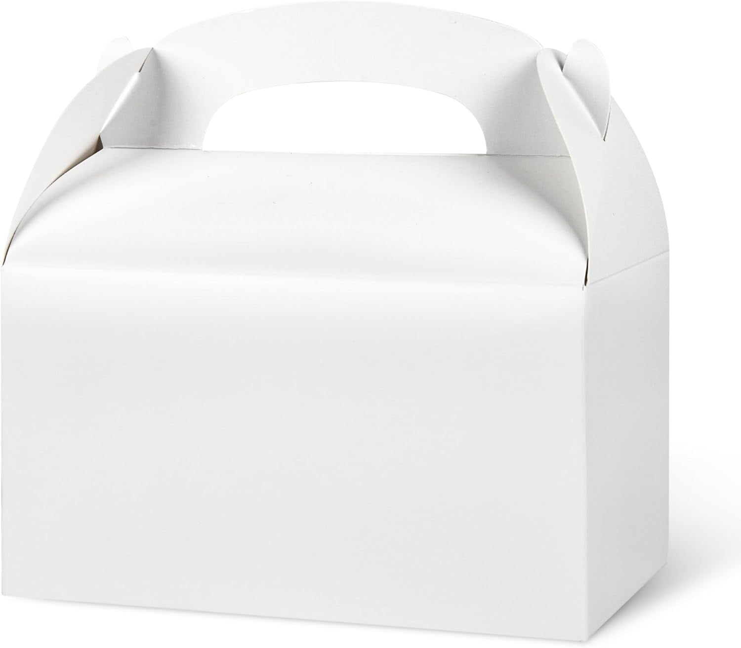 36 Pack White Party Favor Treat Boxes with Handle, DIY Paper Boxes for ...