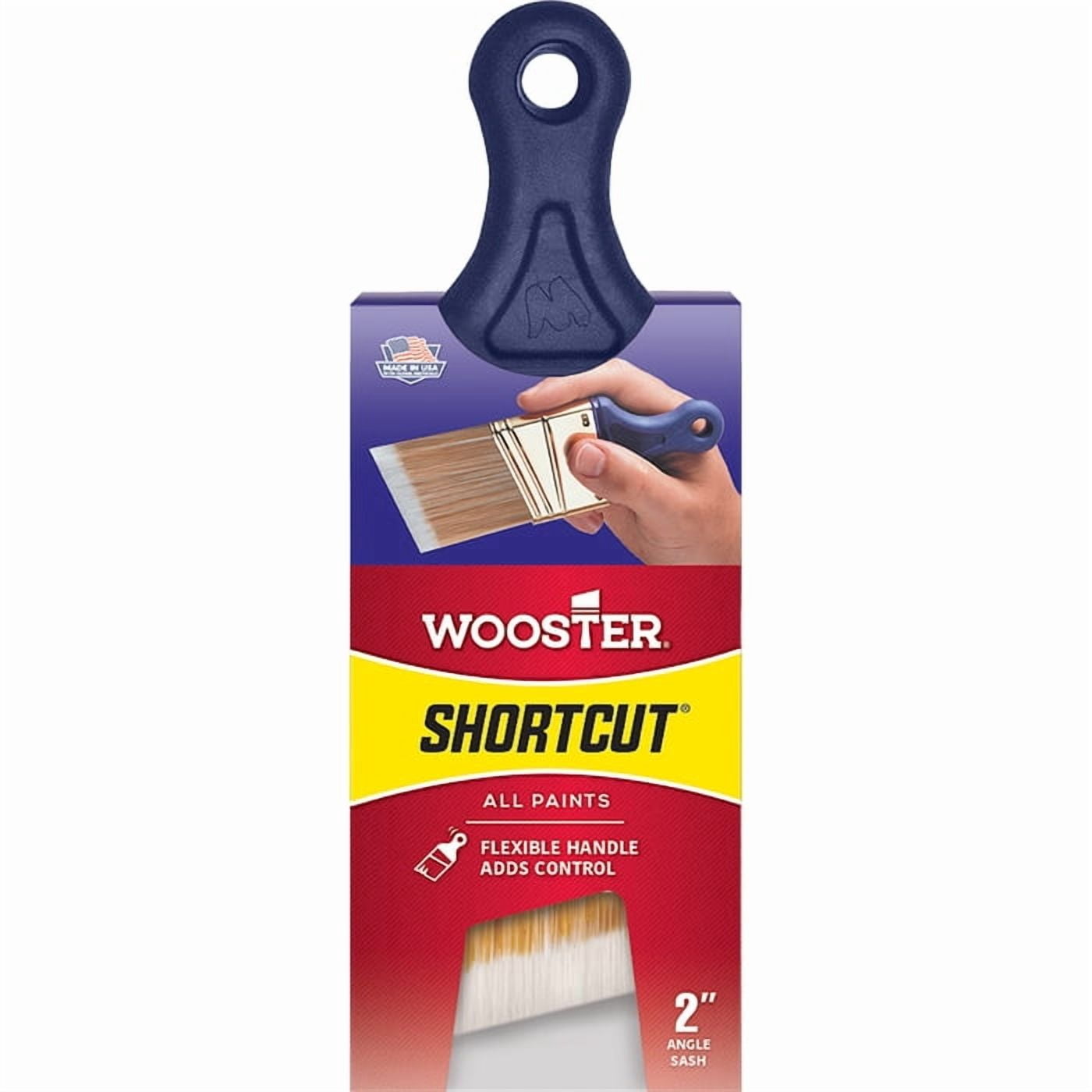36-Pack of 2” Wooster Brush Company Q3211 Shortcut Synthetic Angle Sash ...