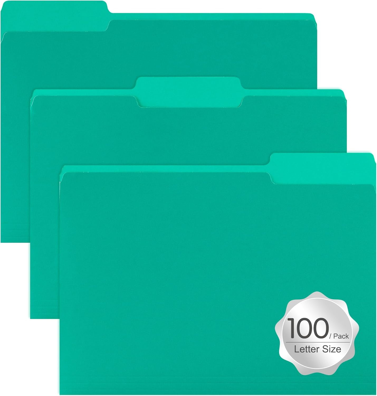 36 Packs Colored File Folders,1/3 Cut Tabs File Folder,Lemon Yellow ...