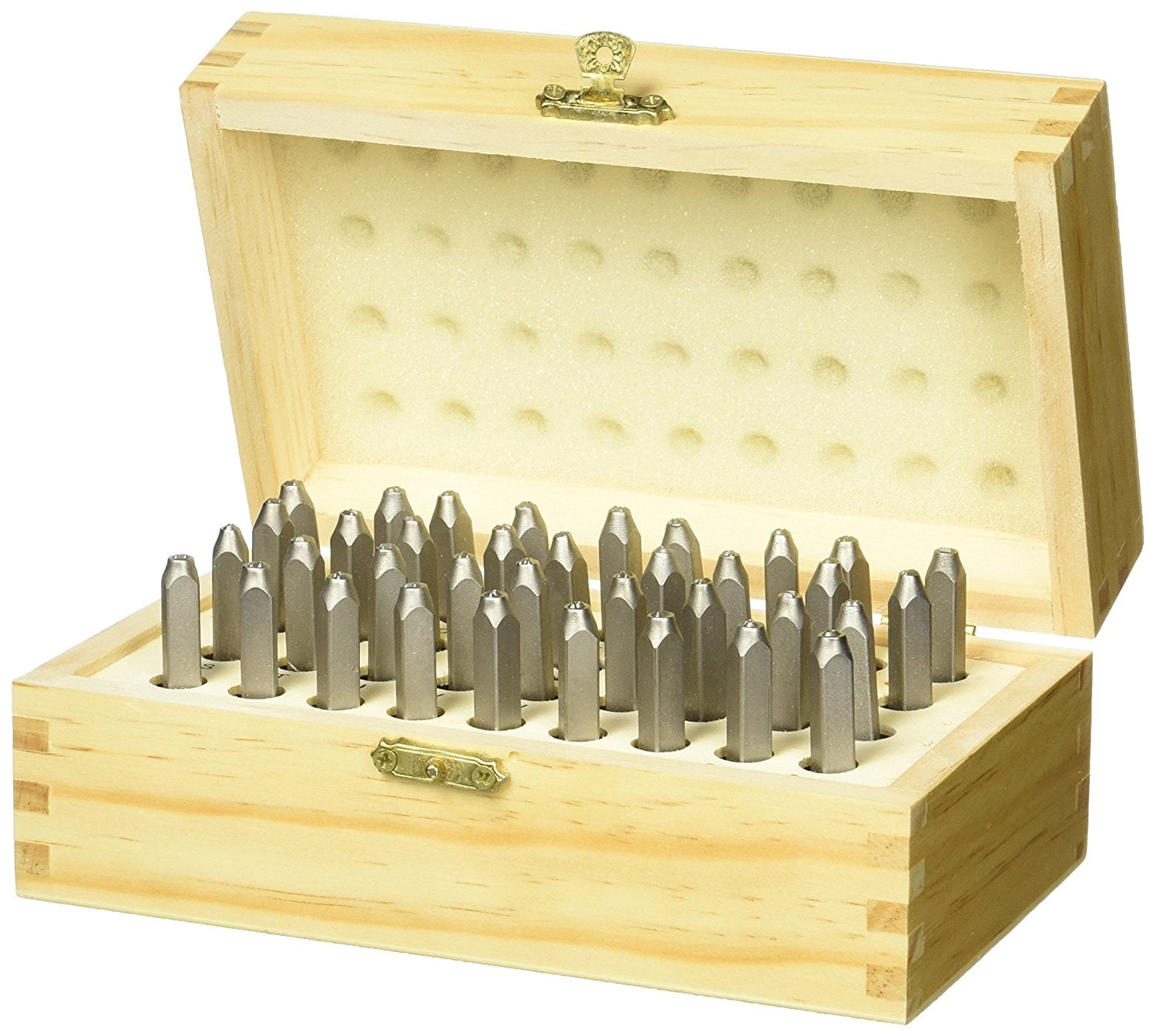 36 Pc Steel Letter & Number Stamp 2mm Jewelry Marking Stamping Punch ...