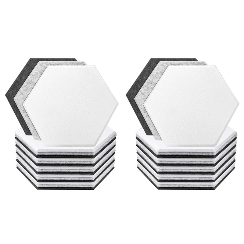 36 Pcs Acoust Insulation Panel Sound Absorbing Acoustic Sound Proof ...