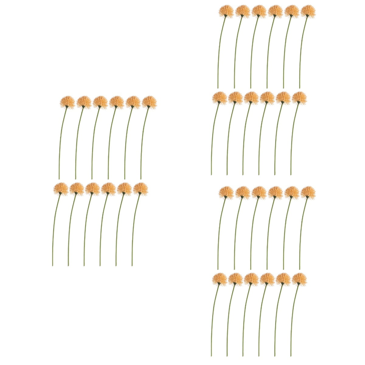 36 Pcs Artificial Dandelion Decor Lifelike Dandelions Wedding Bundle ...