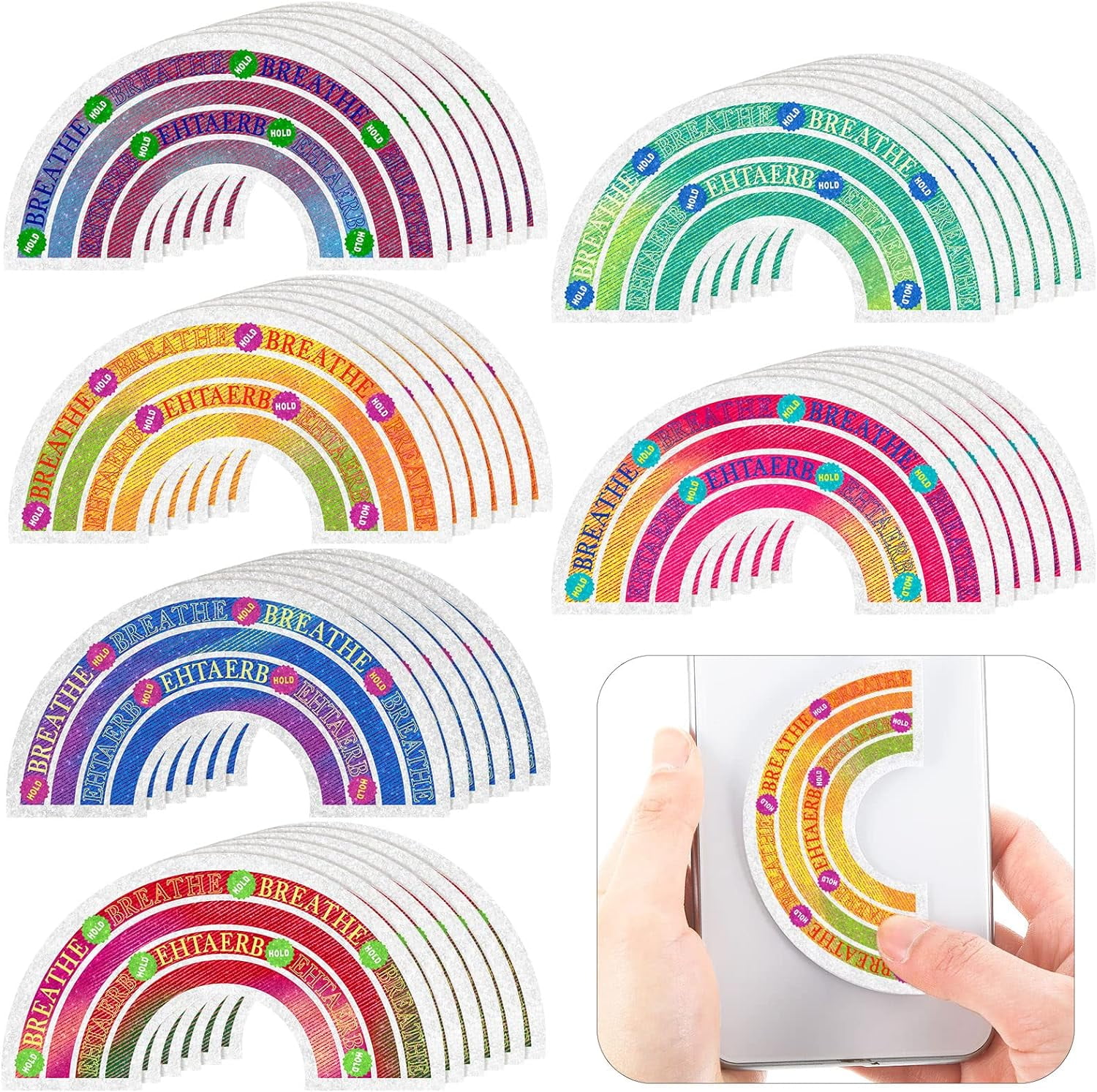 36 Pcs Back to School Sensory Strips Kids Anxiety Calm Mindfulness ...