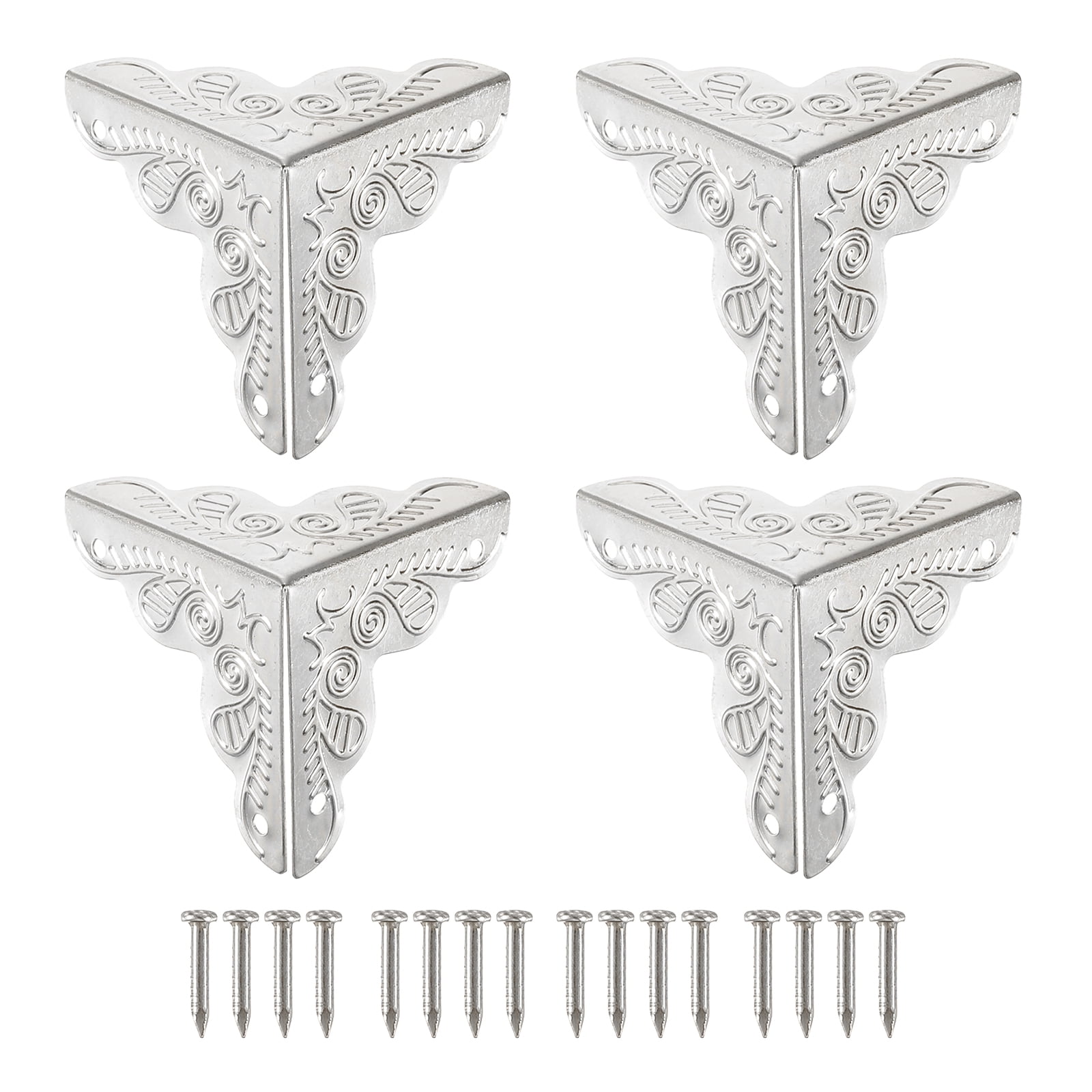 36 Pcs Box Edge Guard, 25mm Decorative Box Corner Cover, Vintage Stair ...