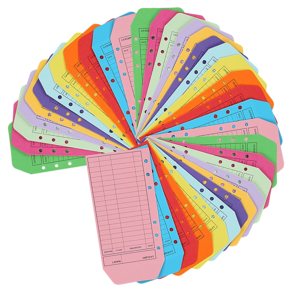 36 Pcs Budget Envelope Cash Register Business Envelopes Colored ...