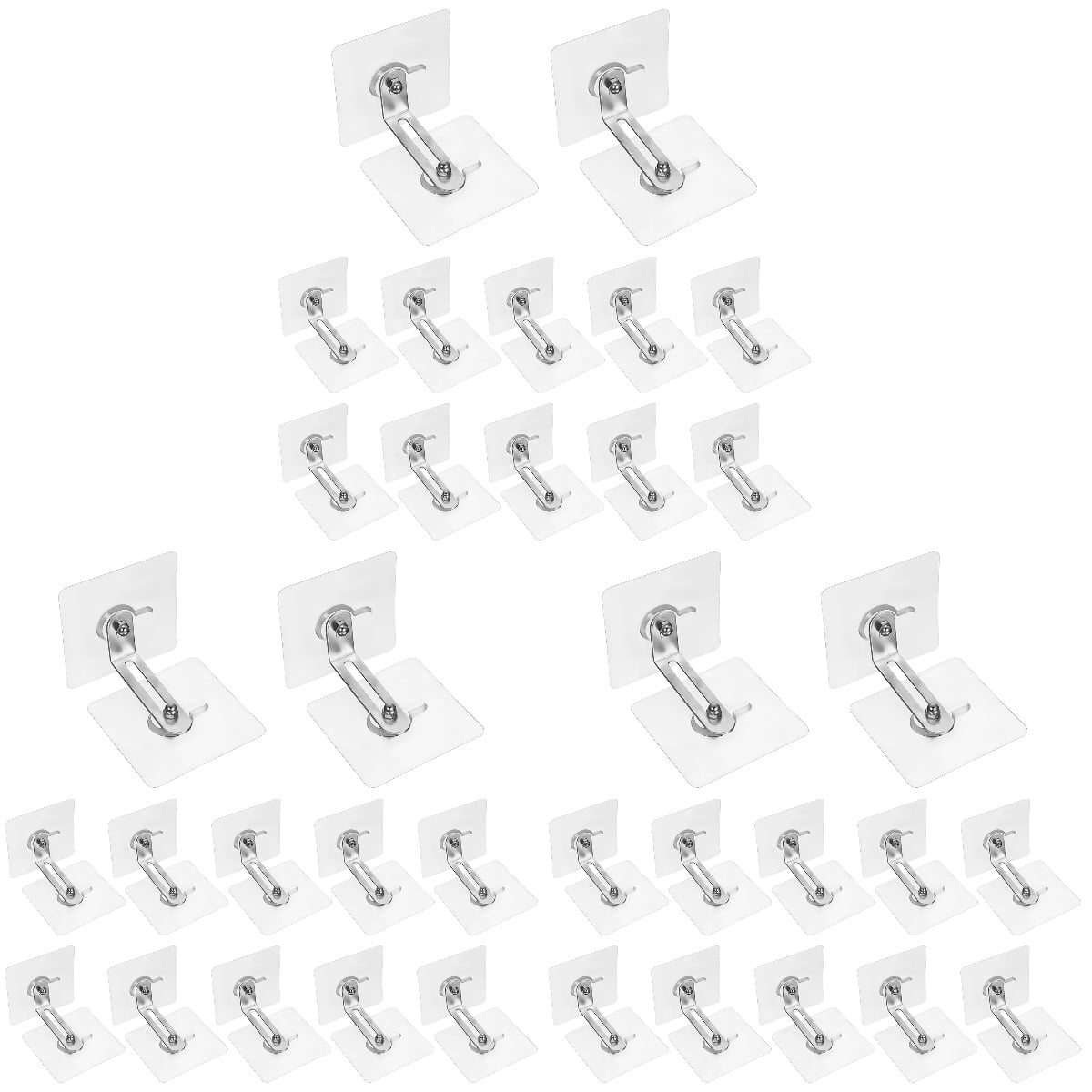 36 Pcs Cabinet Holder Vanity Desk Anti Tip Furniture Straps Bookshelf ...