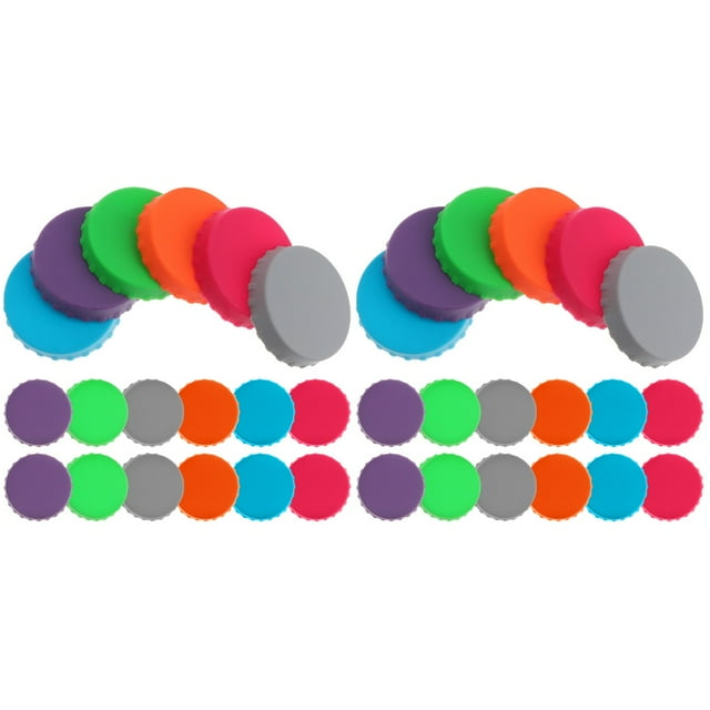 36 Pcs Can Sealing Cap Beer Can Lid Protector Picnic Accessories ...