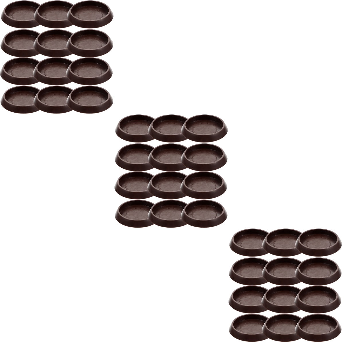 36 Pcs Carpet Fixed Casters Small Bed Stoppers Professional Area Rugs ...